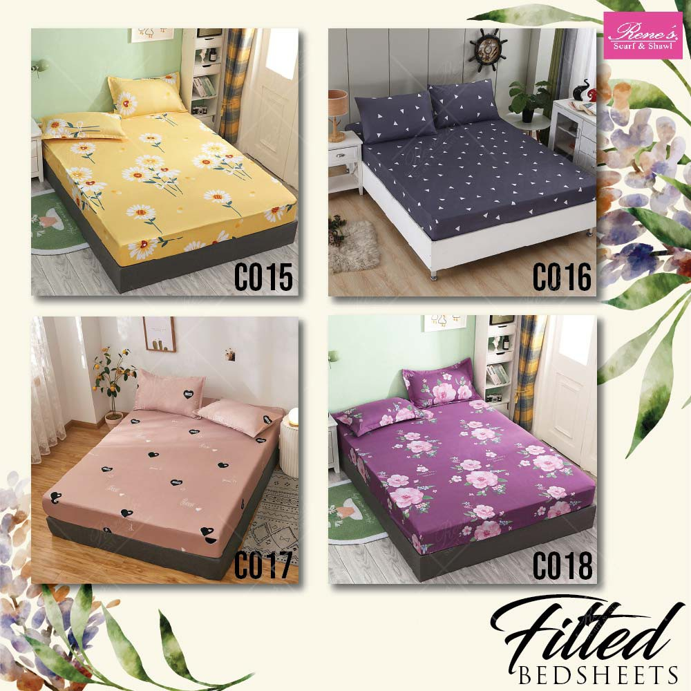 PROMOSI RAYA!!! Cadar Bedsheet Kualiti Fitted Cadar Tilam Getah Murah ...