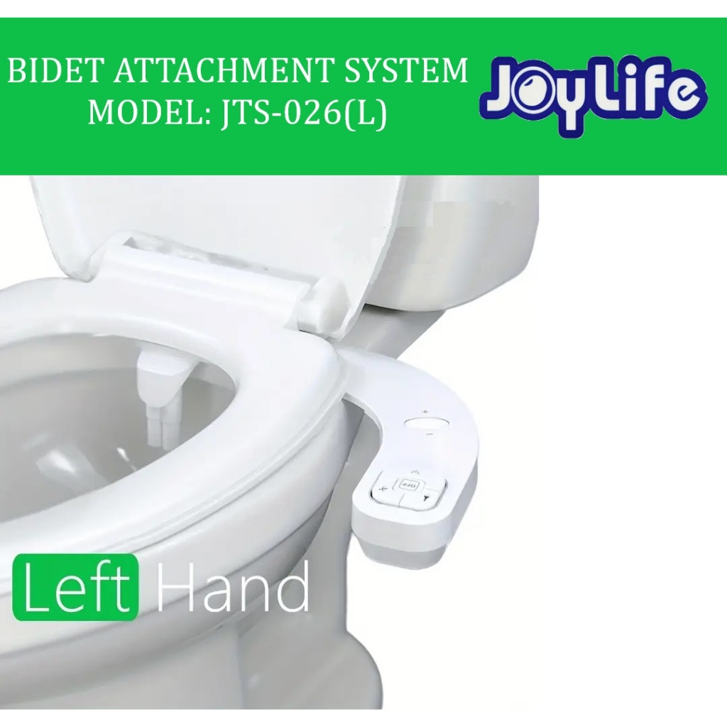 JoyLife Non-Electric Ultra-Slim Removable Dual Nozzle Bidet Attachment Toilet System [Model: JTS ...