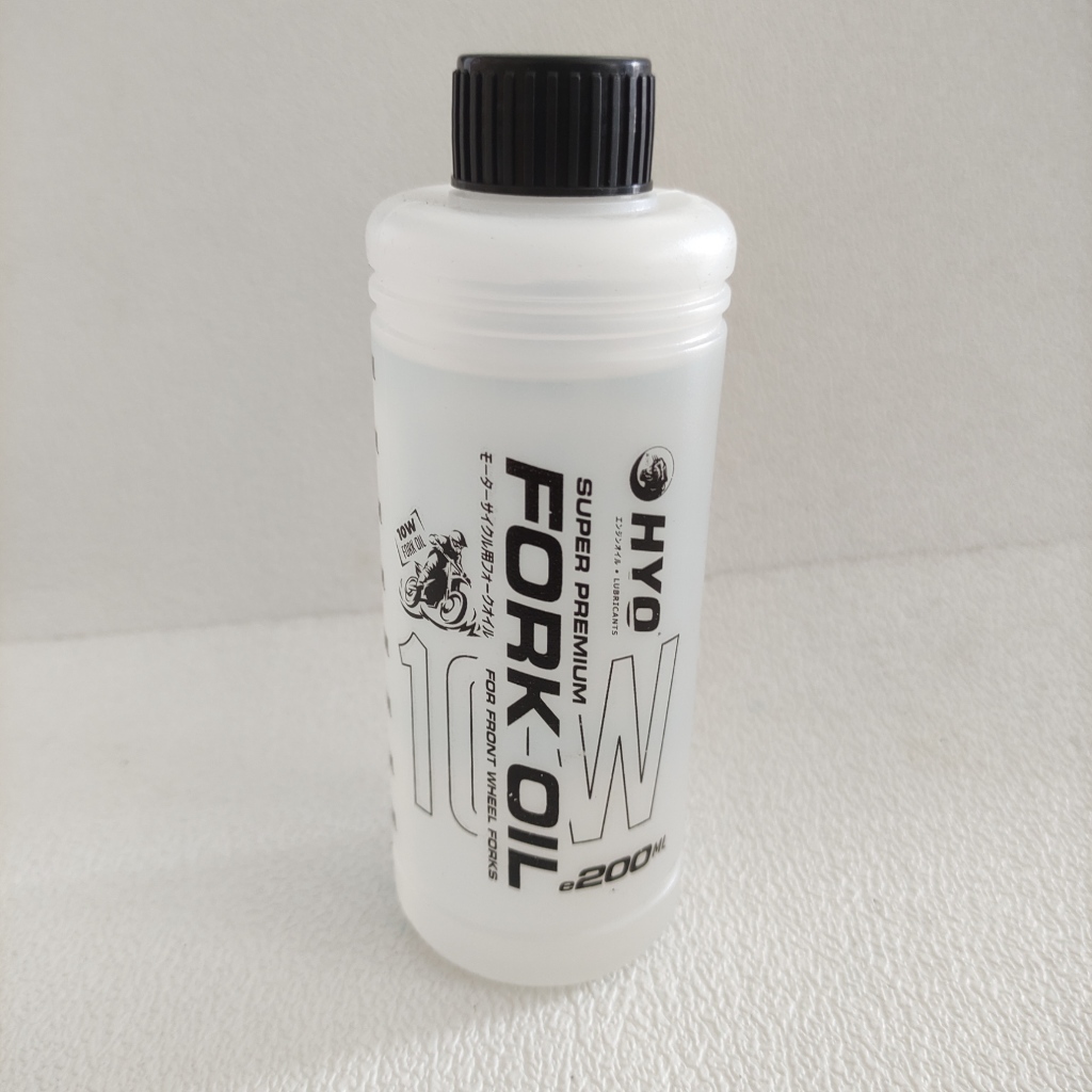 HYO FORK OIL MINYAK FORK 10W 200ML SUPER PREMIUM OIL BRAND JAPAN ...