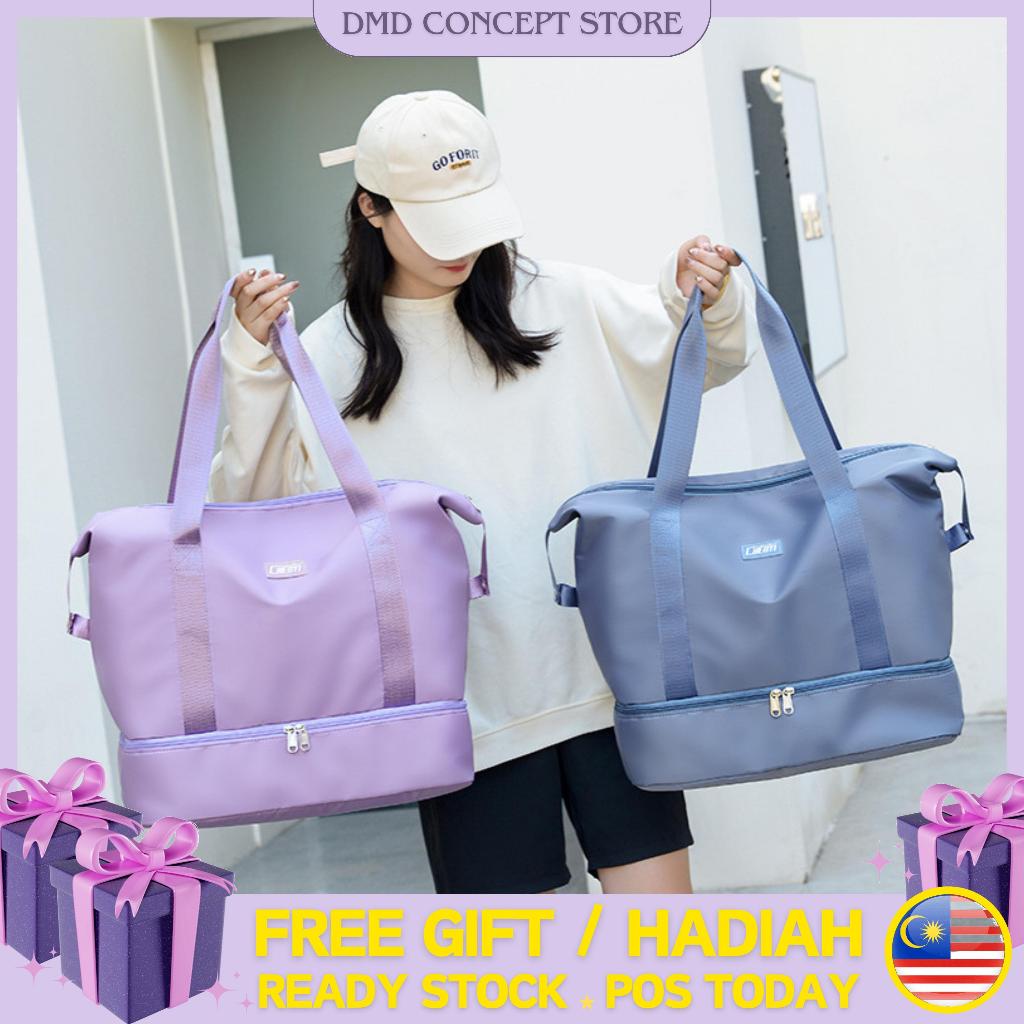 Large capacity Double layer Travel Bag Cloth Yoga Travel Hand Carry ...
