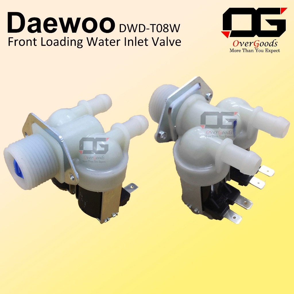 Daewoo DWD-T08W Front Loading Water Inlet Valve Feed Valve Washing ...