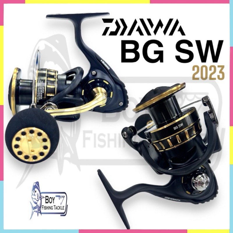 2023 DAIWA BG SW SPINNING REEL SALTWATER GAME JIGGING CASTING BOTTOM FULL METAL BODY FISHING ...