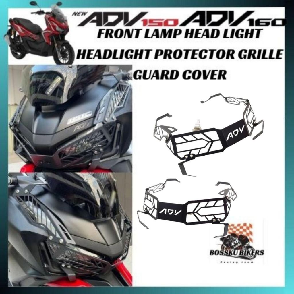 Honda ADV150 ADV160 Motorcycle Front Headlight Guard Grill Guard Cover ...
