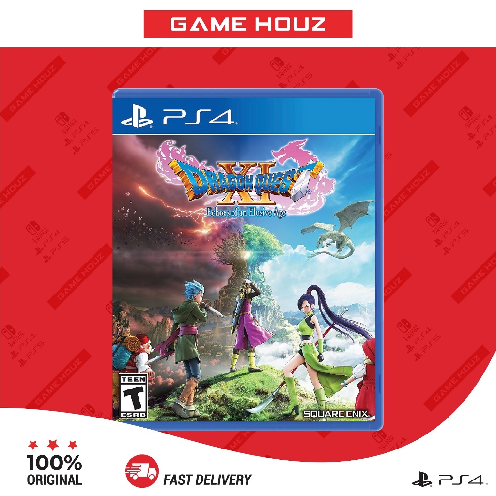 (PS4) Dragon Quest XI: Echoes Of An Elusive Age - NEW/USED | Shopee ...
