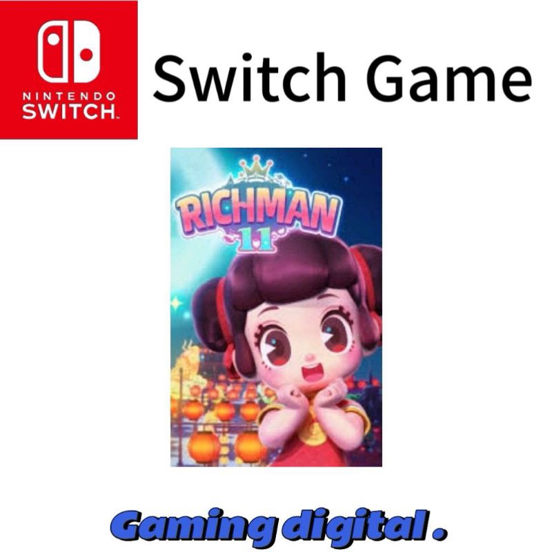 NSW Nintendo Switch Richman 11 / Rich man 11 (basic digital download ...