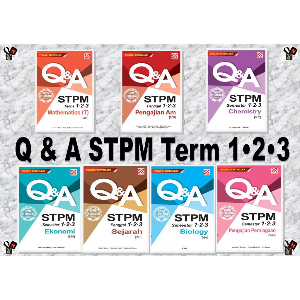 PELANGI - Q and A STPM 2022 / Q and A STPM 2023 | Shopee Malaysia