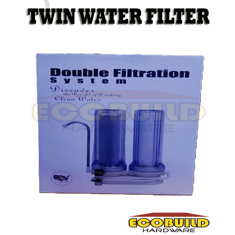 Twin Water Filter - D0uble Filtration System | Shopee Malaysia