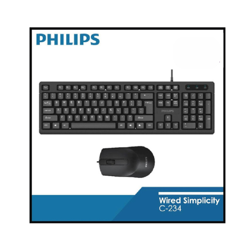 [DOSSVETT] PHILIPS Keyboard & Mouse(New Design)(USB Plug In)/LIMEIDE ...