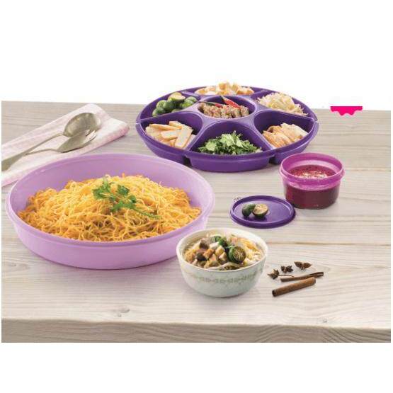 Tupperware Serving Center - 1 set (choose color) | Shopee Malaysia