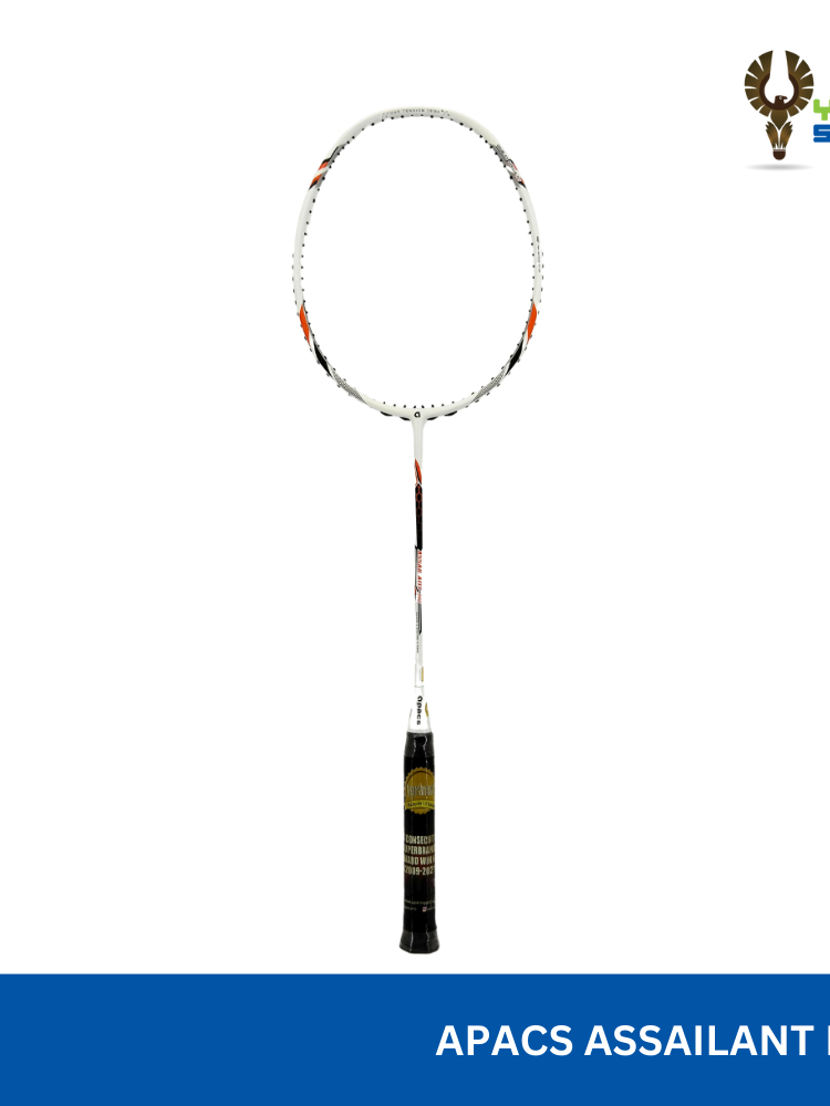 APACS ASSAILANT PRO Badminton Racket + Free String & Grip | Shopee Malaysia