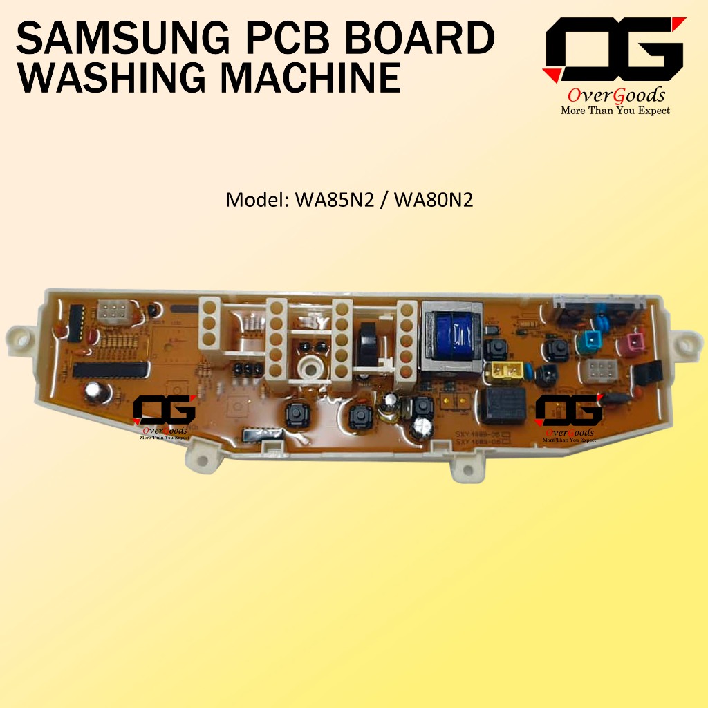 WA85N2 / WA80N2 Samsung Washing Machine PCB Board / CONTROL BOARD ...