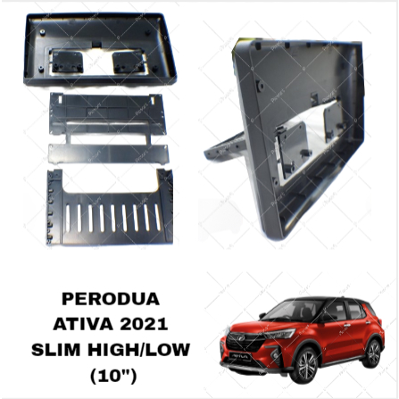 ANDROID CASING PERODUA ATIVA 2021 LOW SPEC / HIGH SPEC SLIM (10 INCH ...