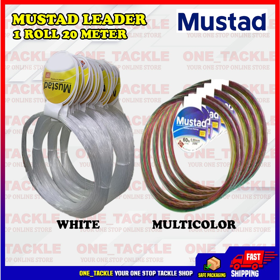 Mustad super soft leader tali tangsi | Shopee Malaysia