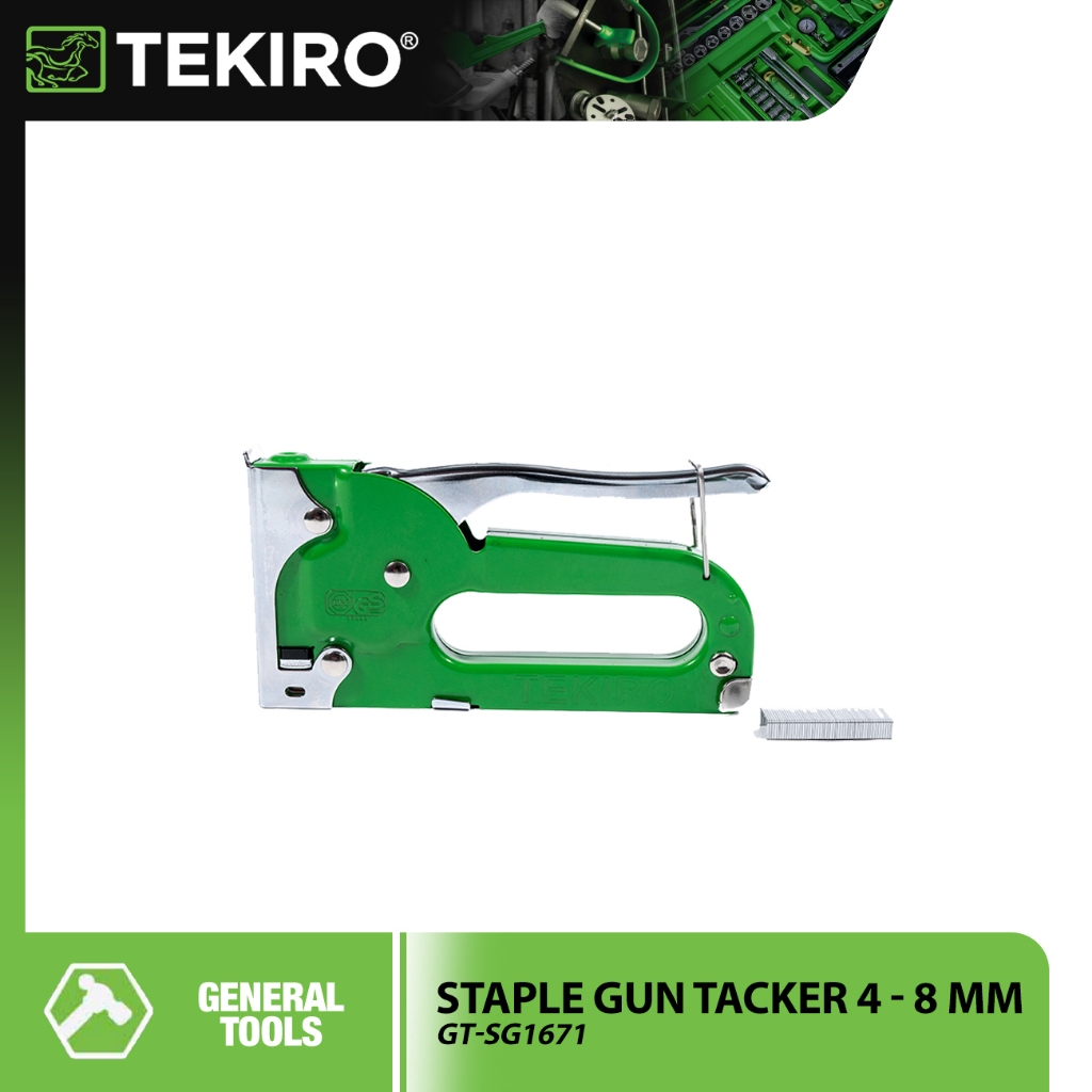 TEKIRO Staple Gun Tacker (4-8mm) GT-SG1671 | Shopee Malaysia