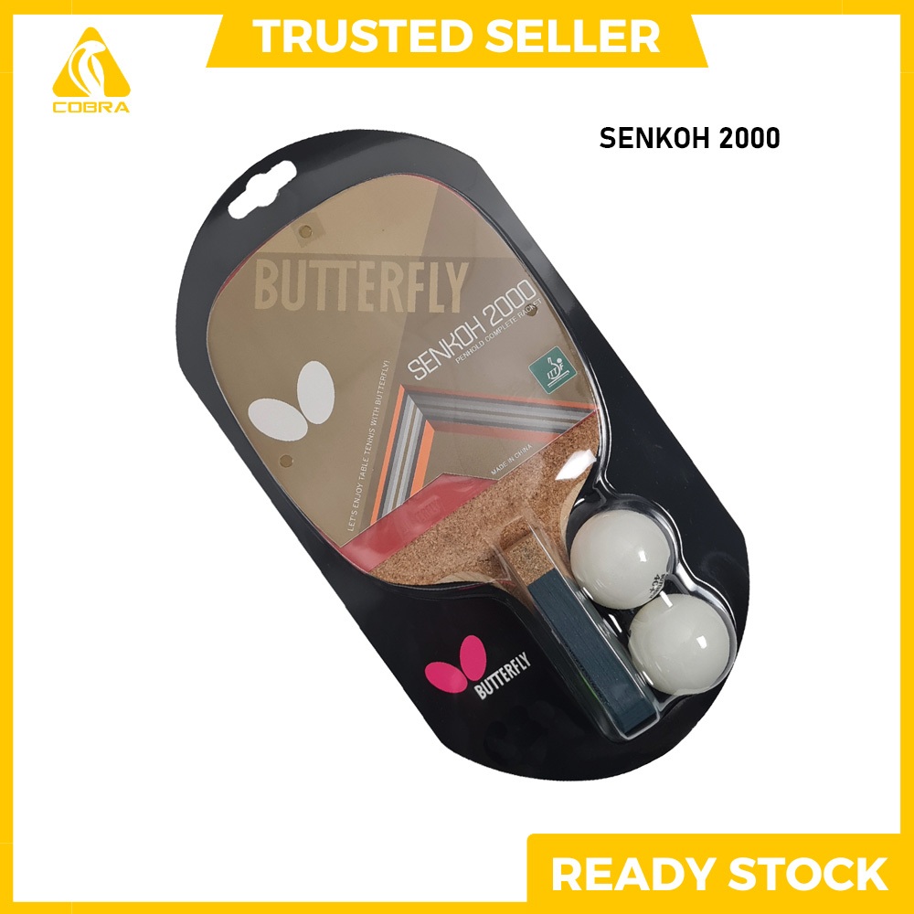 Butterfly Senkoh 2000 Table Tennis Penhold Bat | Shopee Malaysia