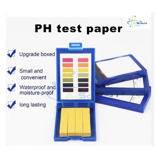 Universal pH Test Paper Strip ( PH 1 - 14 ) | Shopee Malaysia
