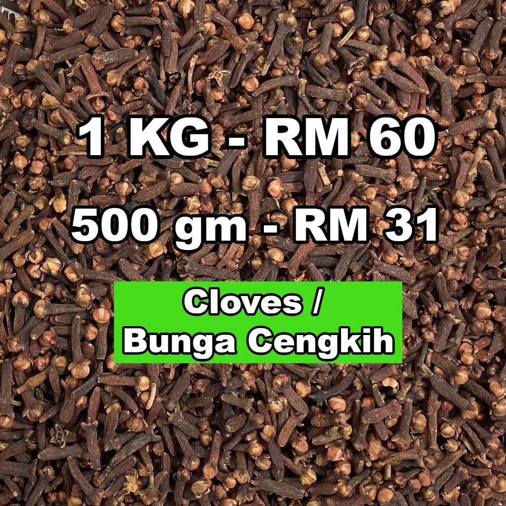 Cloves / Bunga Cengkih 丁香 (500g & 1kg) | Shopee Malaysia