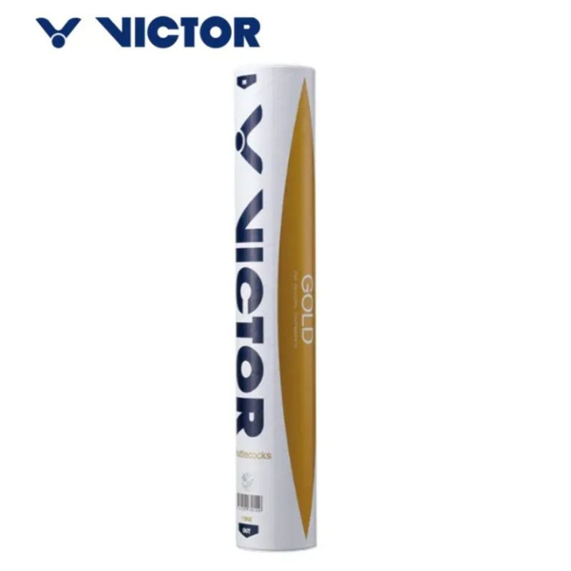 VICTOR GOLD Badminton Shuttlecocks Speed 77 （1 Tube / 12 pcs） | Shopee ...
