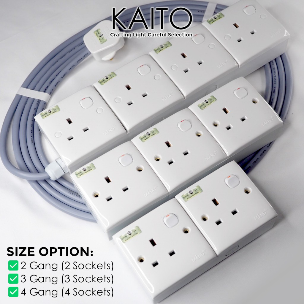 SIRIM Socket Extension Heavy Duty Extension Plug Heavy Duty Wire ...