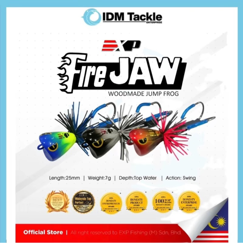 EXP FIRE JAW (JUMP FROG) | Shopee Malaysia