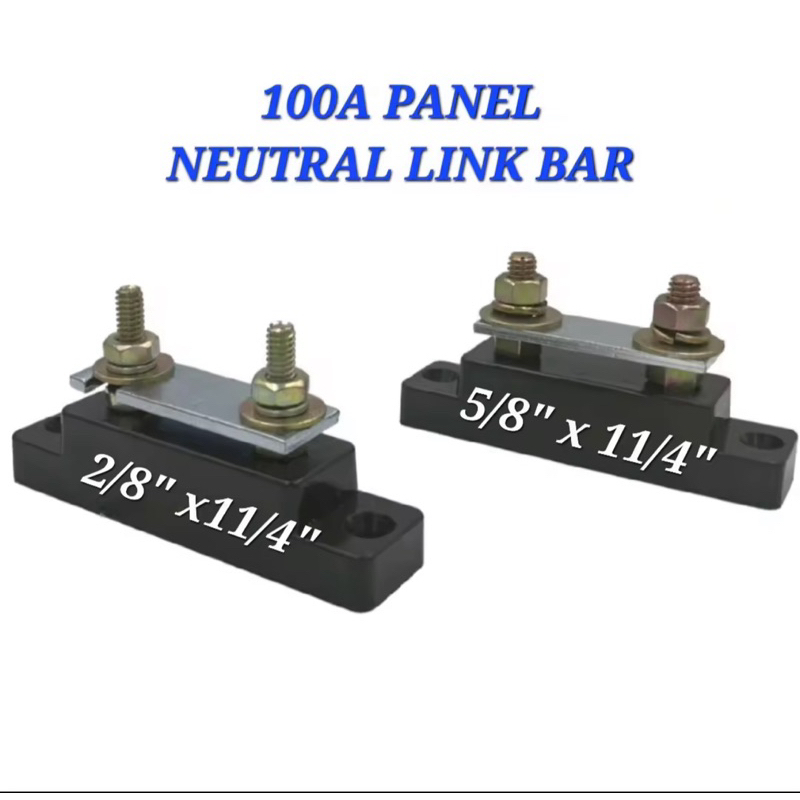 PANEL 100A NEUTRAL LINK BAR WITH BOLT & NUT | Shopee Malaysia