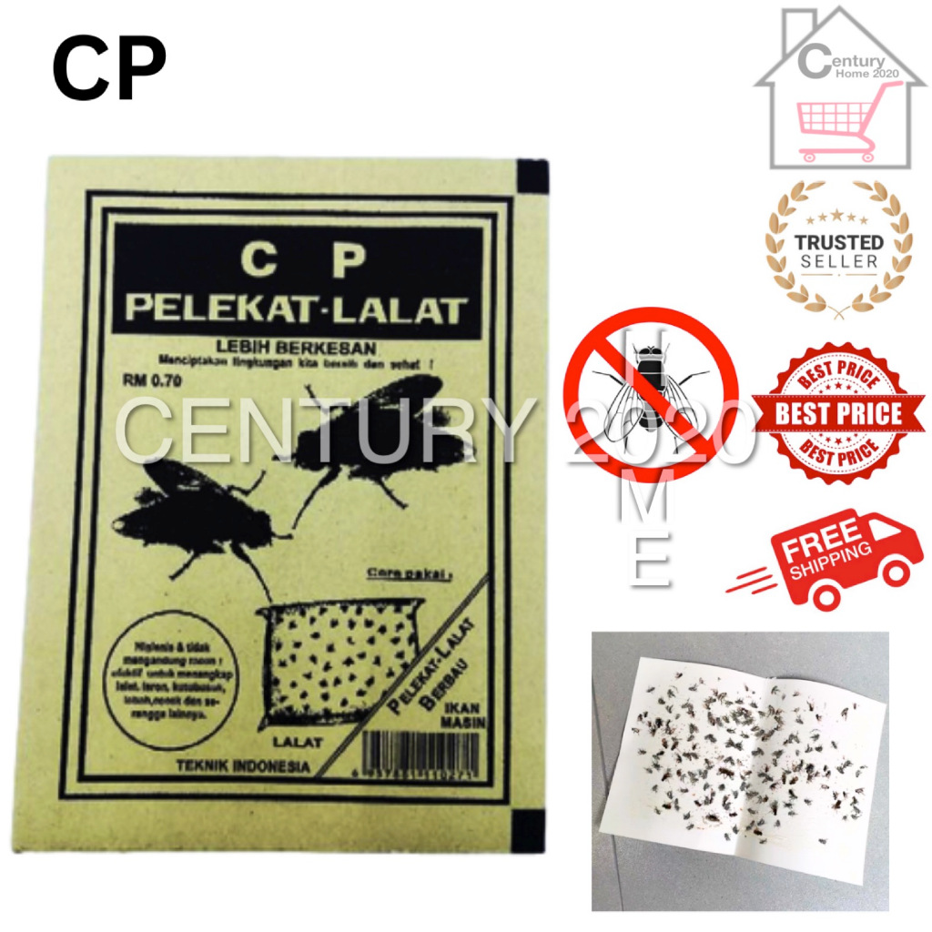 CP Pelekat Lalat Sticky Fly Paper 1pcs | Shopee Malaysia