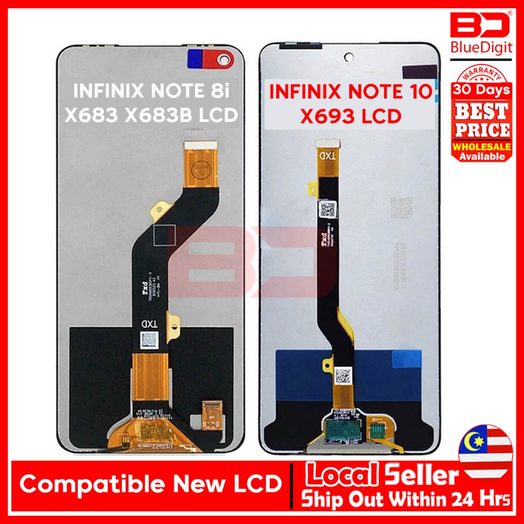 LCD Touch Screen For INFINIX NOTE 8i / INFINIX NOTE 10 / X683 X683B ...