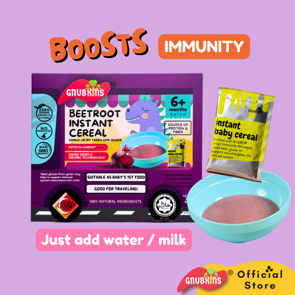 Non-GMO Beetroot Instant Wholegrain Baby Cereal for 6 Months / Little ...