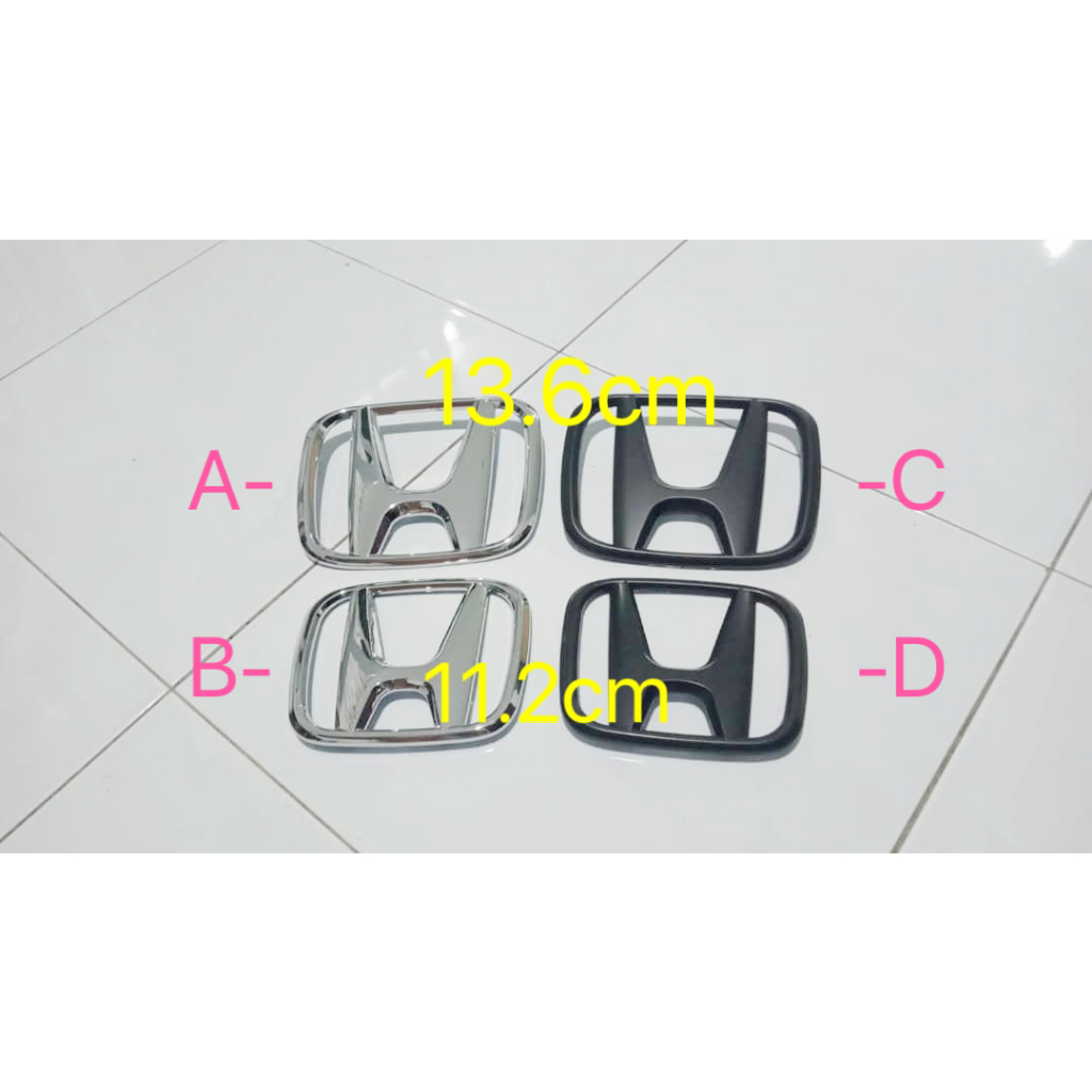 HONDA CRV EMBLEM LOGO FOR 2014/2015/2016 | Shopee Malaysia