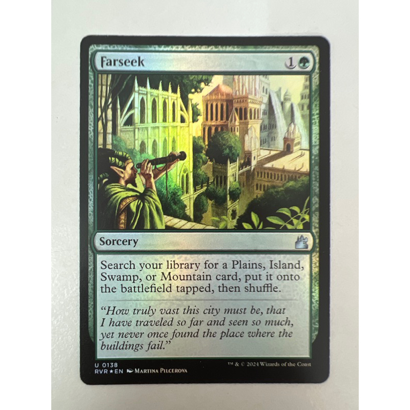 Magic The Gathering Farseek | Shopee Malaysia