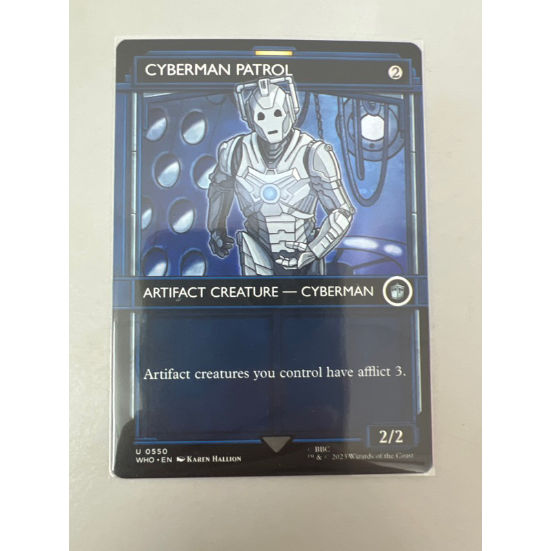 Magic The Gathering Cyberman Patrol (WHO) | Shopee Malaysia