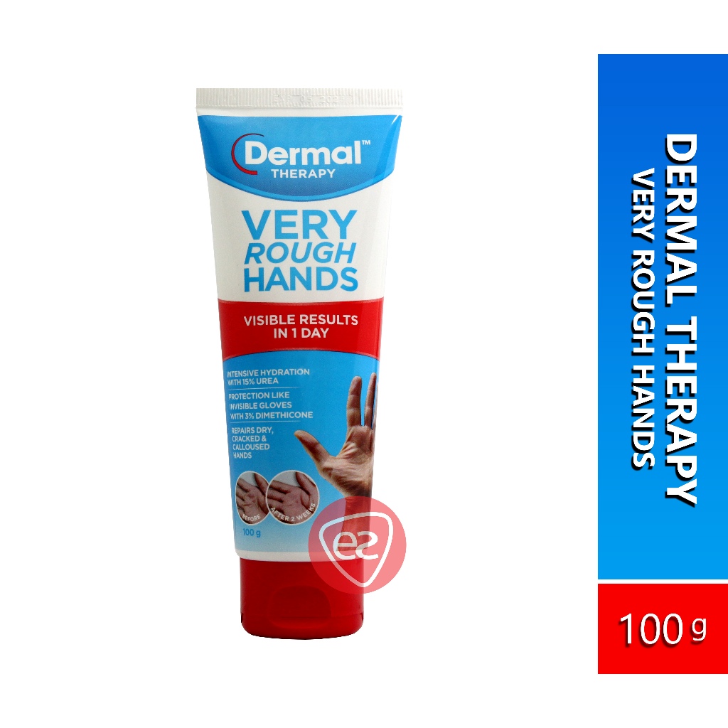 Dermal Therapy Very Rough Hands Cream 100g (For Dry, Cracked ...