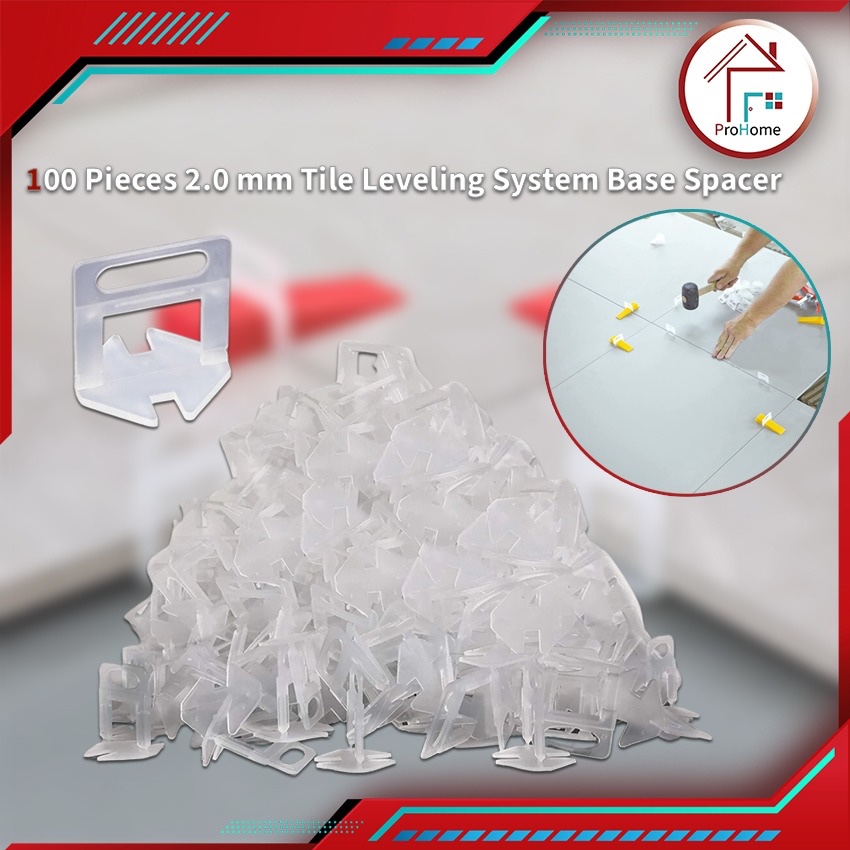 2MM Tile Leveling Shims Professional Tile Leveler Set (100Pcs/set ...