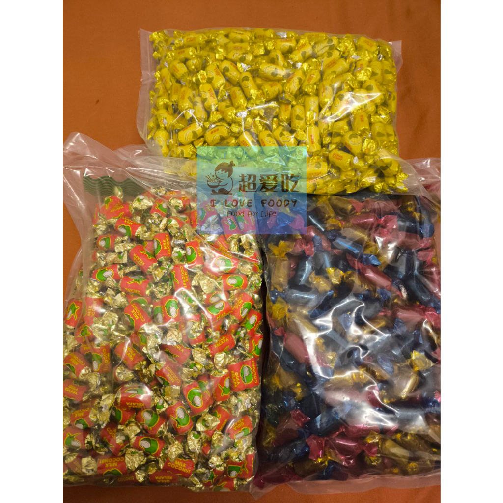 10 Pcs Gula Kelapa Raya / Gula Durian Traditional Coconut Candy ...