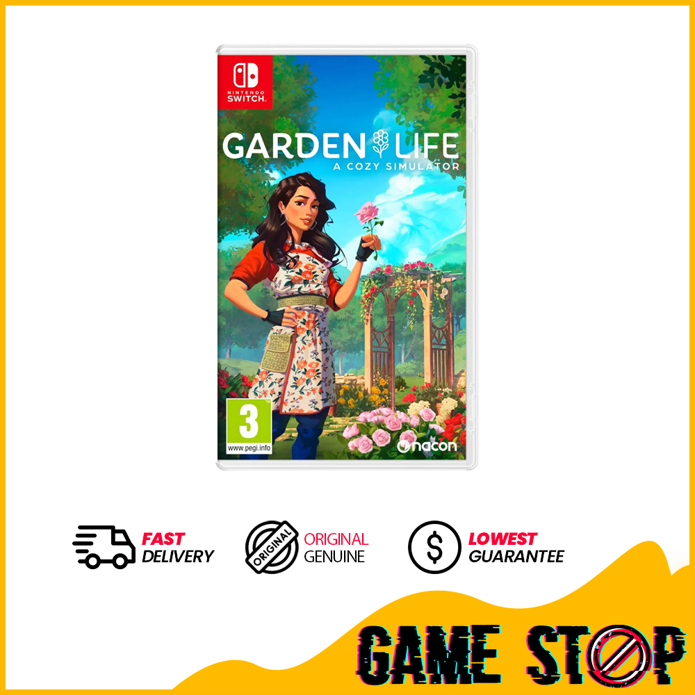 NSW Nintendo Switch Garden Life: A Cozy Simulator Chinese/English ...