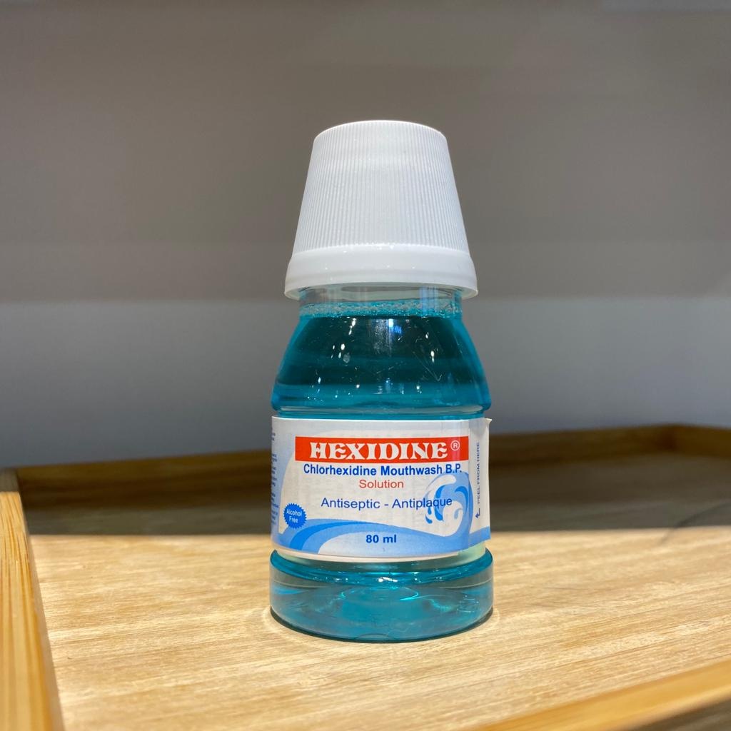 Hexidine Chlorhexidine Gluconate Mouthwash 80ml | Shopee Malaysia
