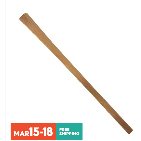 [4 Feet] Kayu Batang Cangkul Bulat | Wooden Hoe Stick Handle Round ...