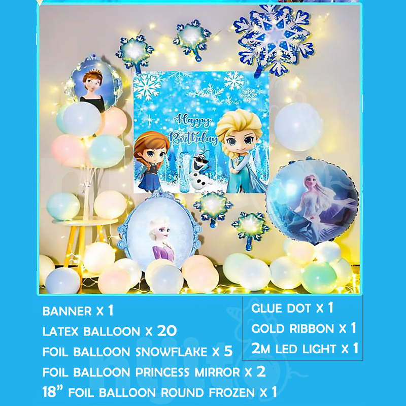Nijito - Cartoon Kids Happy Birthday Balloon Set Party Decoration Boy ...