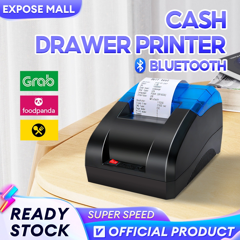 Printer Cash Box 58mm Bluetooth Printer Receipt Printer Cash Register ...
