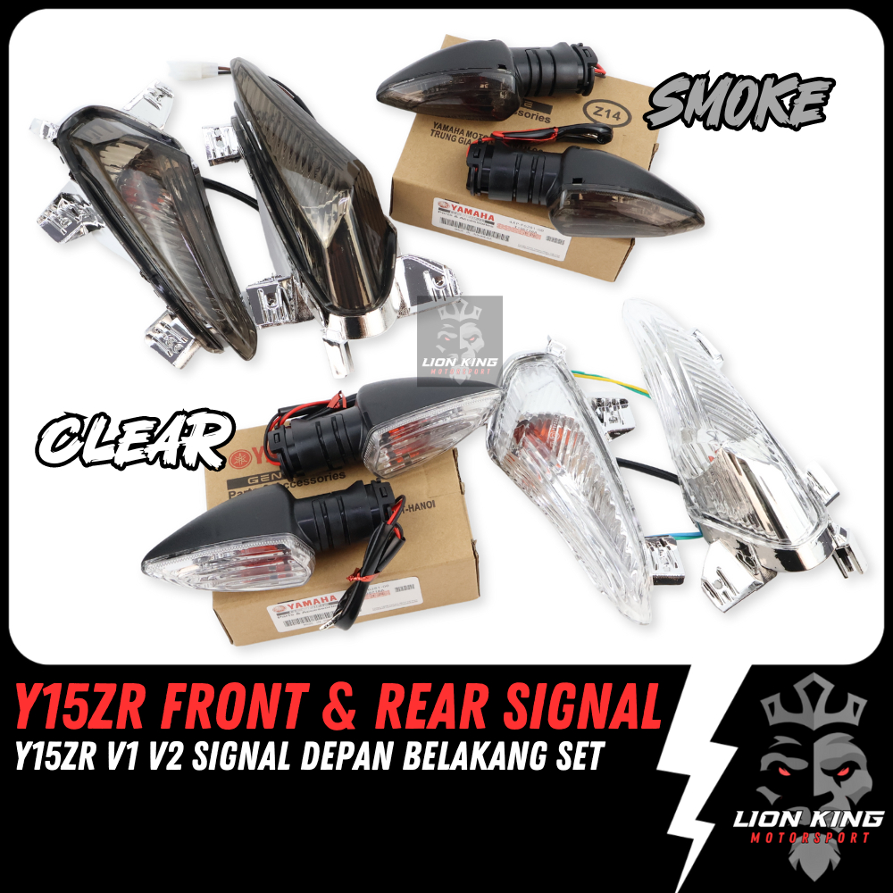 🔥💯 Y15 V1 V2 Front & Rear Signal Set Signal Lampu Depan Belakang Set YAMAHA Y15 Y15ZR V1 V2 ...