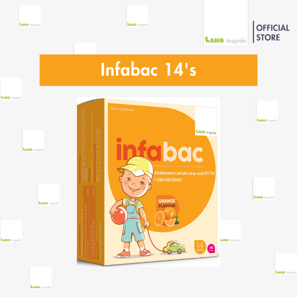 [Appetite Gut Health] Lang Bragman Infabac 14s Probiotic Exp Date 31/7 ...