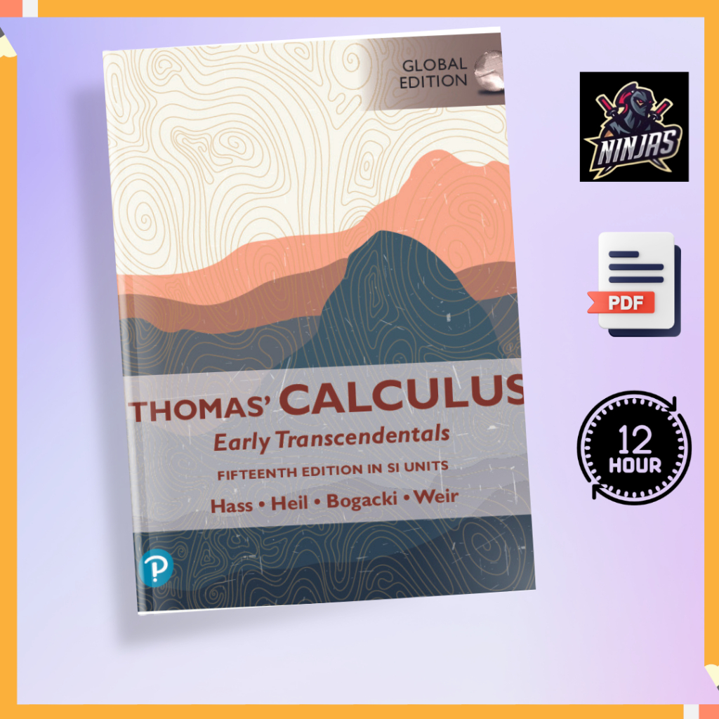 Thomas Calculus Early Transcendentals in SI Units -15th Edition ...