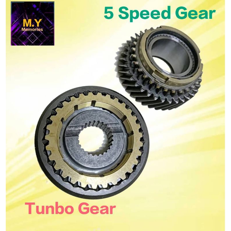 Tonbo Gear & 5 Speed Gear Wira 1.3/1.5cc (with copper washer) | Shopee ...