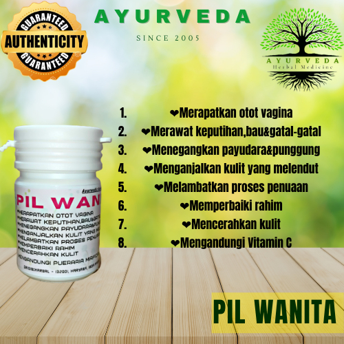 Pil Herba Wanita 30 capsules/bottle ORIGINAL *labtest approved ...