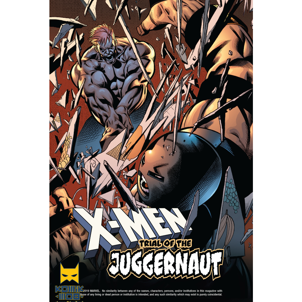 X-Men: Trial of the Juggernaut (2019) • COMPLETED • 1 TPB ±371 Pages • Comic | Shopee Malaysia