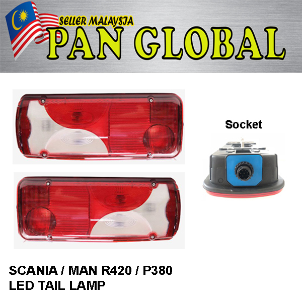 LED Tail Lamp 24V (SCANIA) | Shopee Malaysia