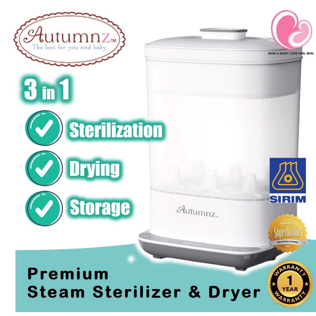Autumnz Premium Steam Sterilizer and Dryer, Electric Steriliser ...