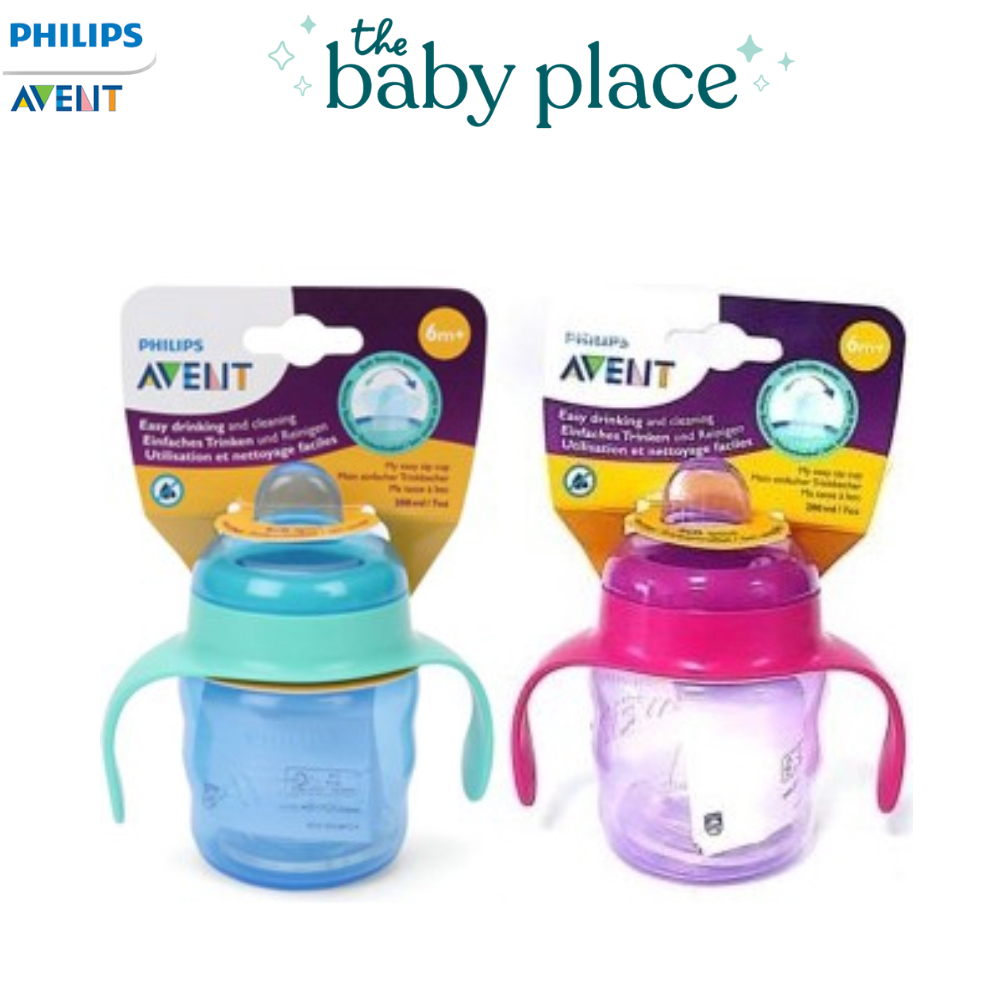 Philips Avent My Easy Sippy Classic Soft Spout Cup 6m+ (7oz/200ml ...