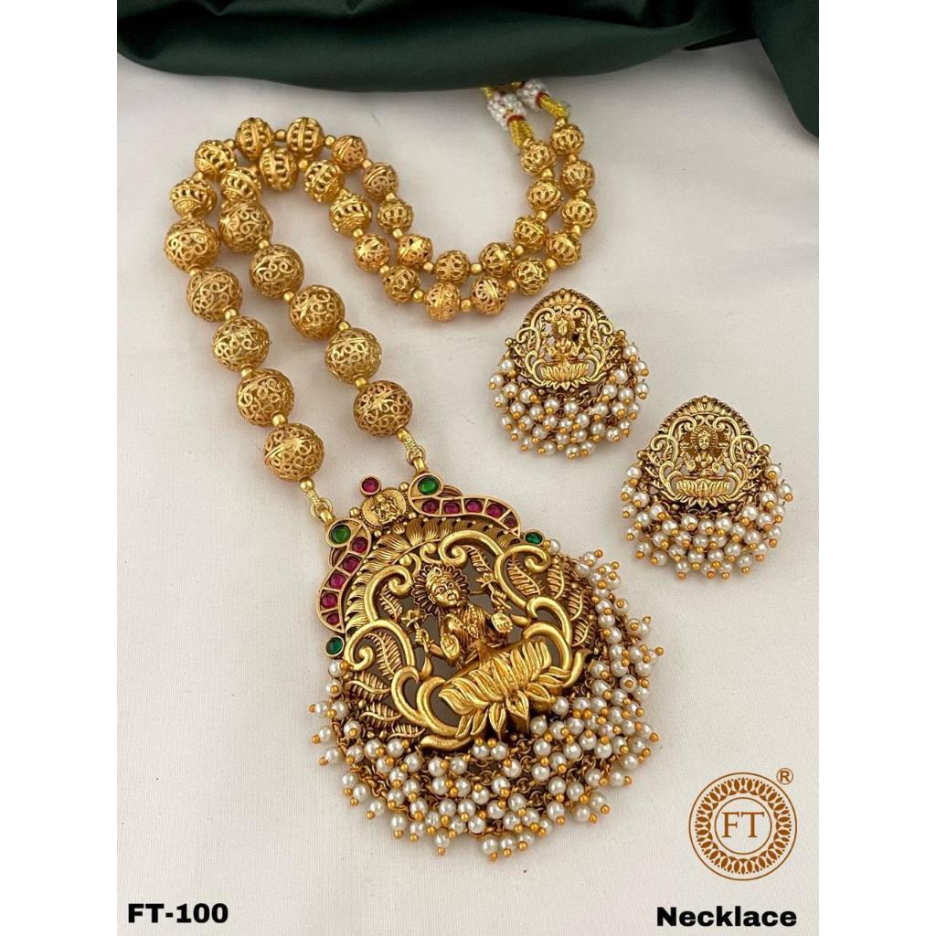 Ready stock Indian matt finish jewellery set | Shopee Malaysia