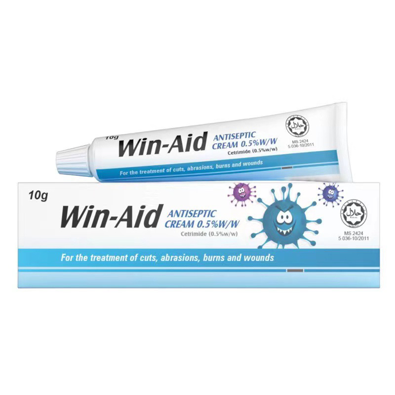 WIN-AID ANTISEPTIC CREAM (10G X 1)永愈消毒膏 | Shopee Malaysia